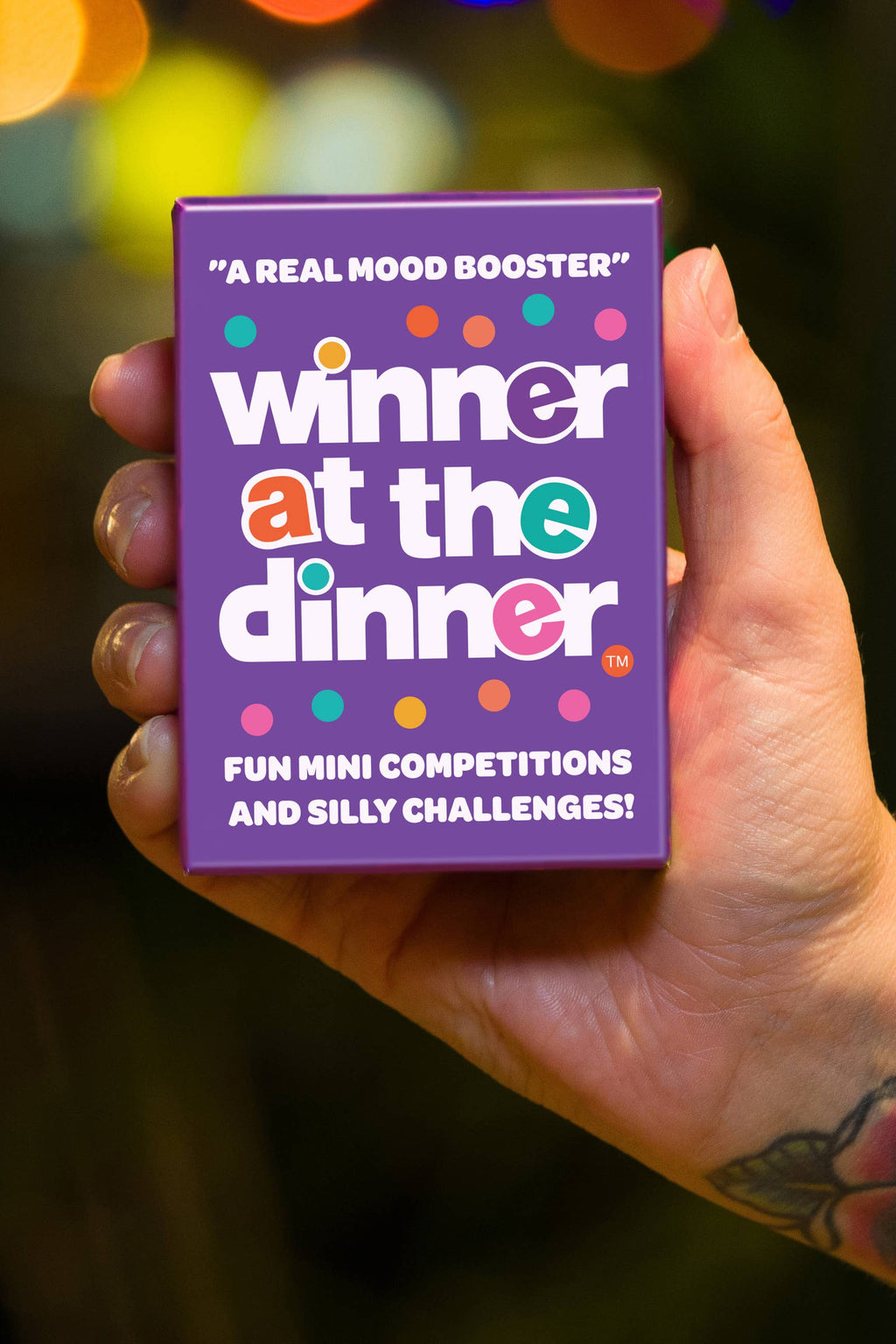Card Game - Winner at the dinner Family Fun Cute Games Mini Challenges ...