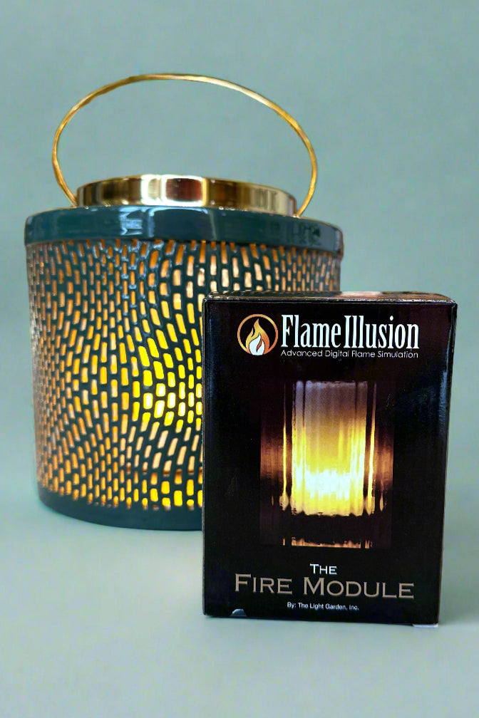 Flame Illusion Candle Home Decoration Lantern Rechargeable LED Light – Spot
