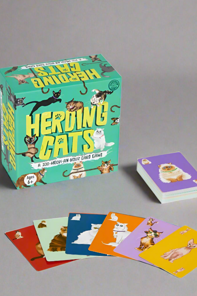 Herding Cats! Card Game Bright Cards Family Fun Cute Gifts – Spot