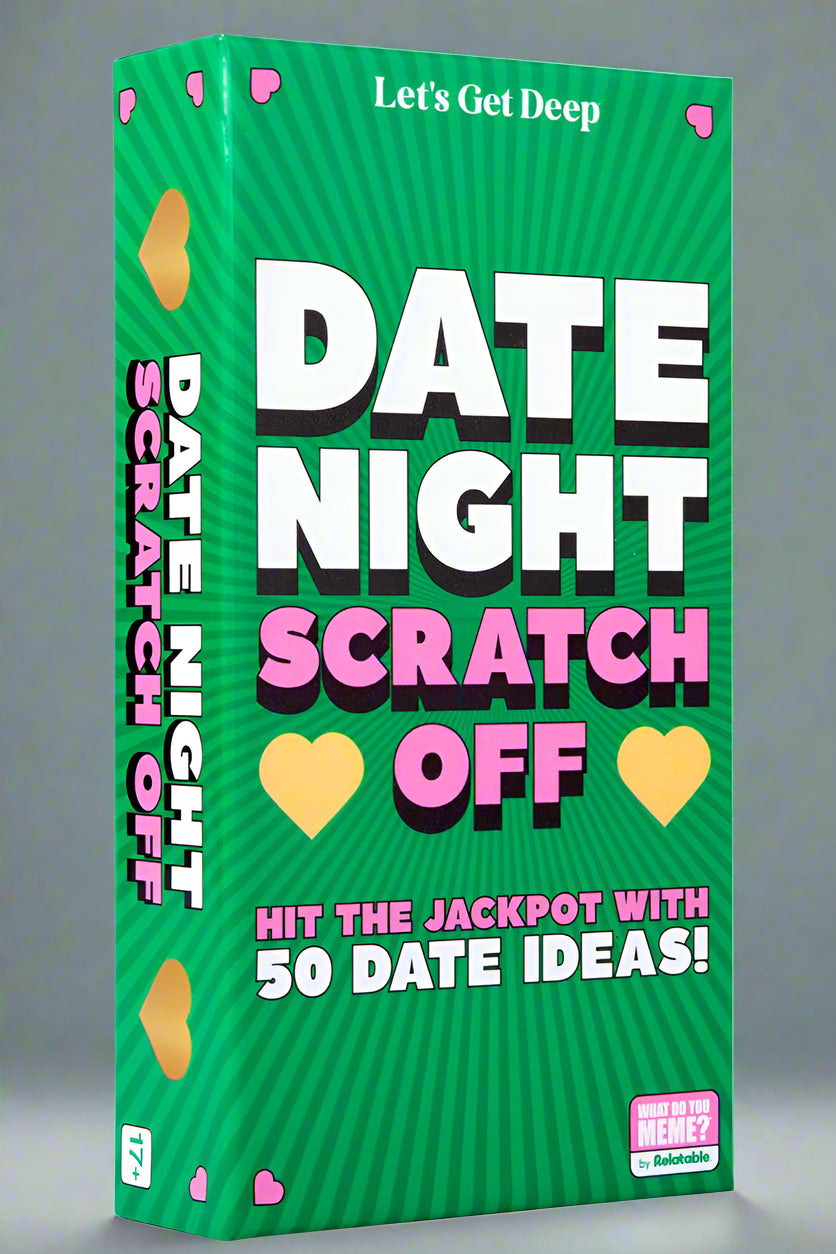 Date Night Scratch-Off Cards Game Funny Gifts 50 Scratch Off Cards – Spot