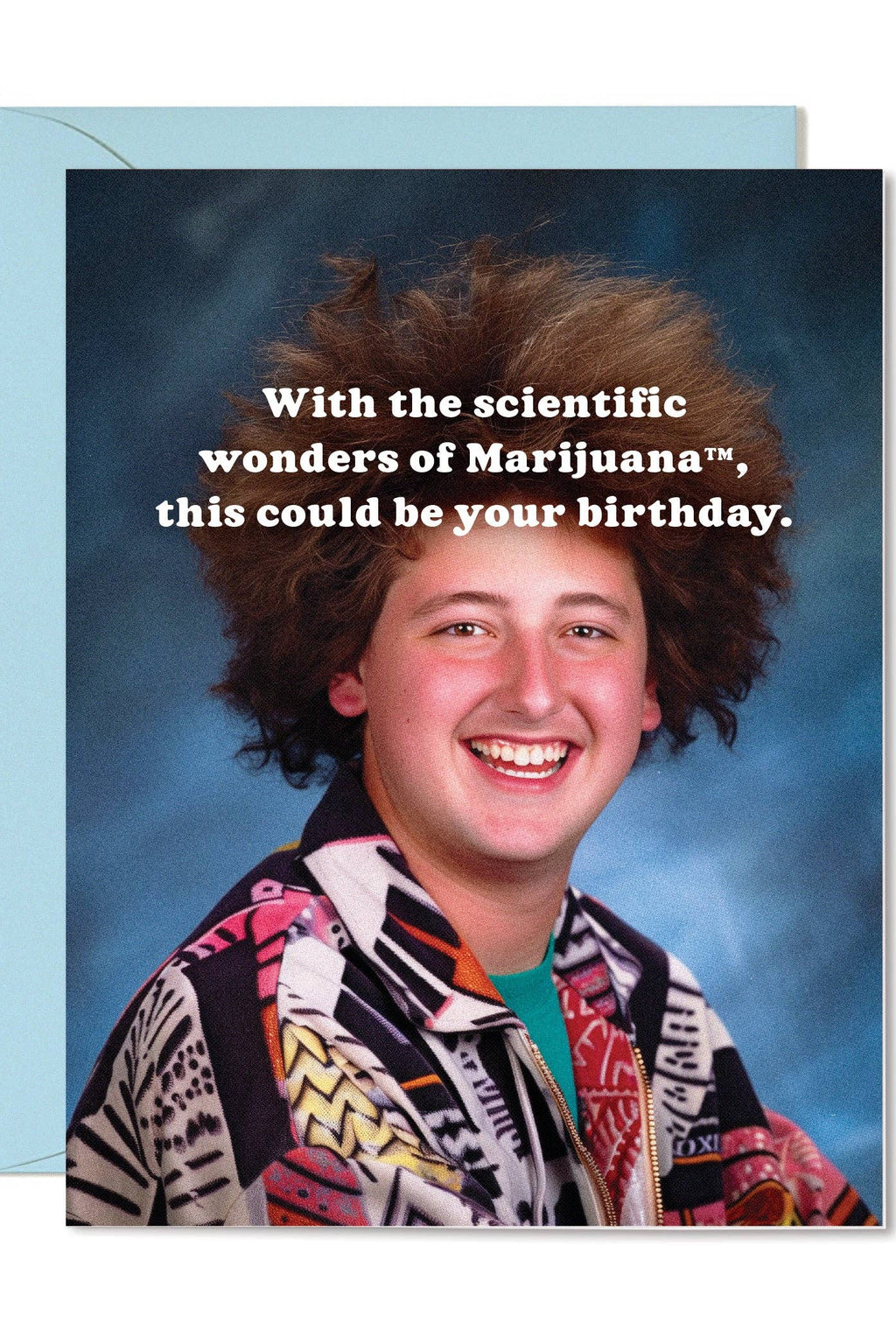 Birthday - Marijuana Greeting Card Funny Cute Retro Vintage Look Photo ...