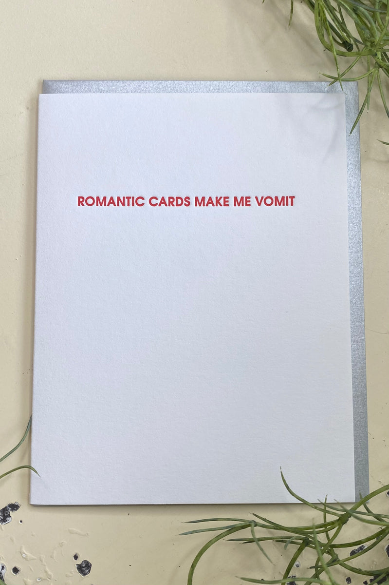 Love - Vomit Greeting Card Cute Colored Envelope – Spot